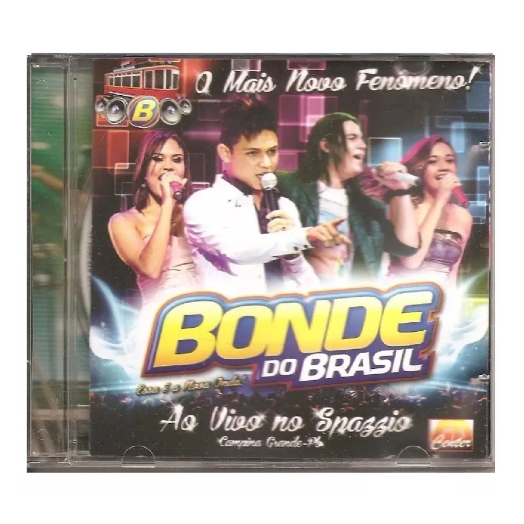 Cd Bonde Do Brasil - Ao Vivo No Spazzio - Campina Grande | Shopee Brasil