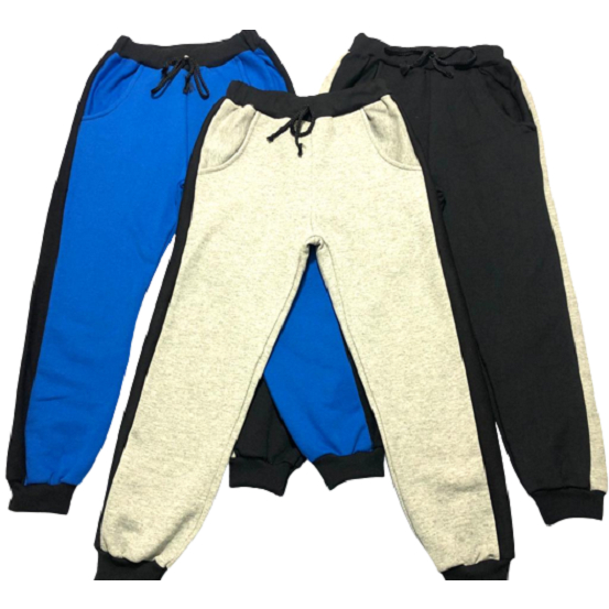Calça Infantil Menino de Moletom Flanelado Grosso 3 Unidades, Roupa de ...