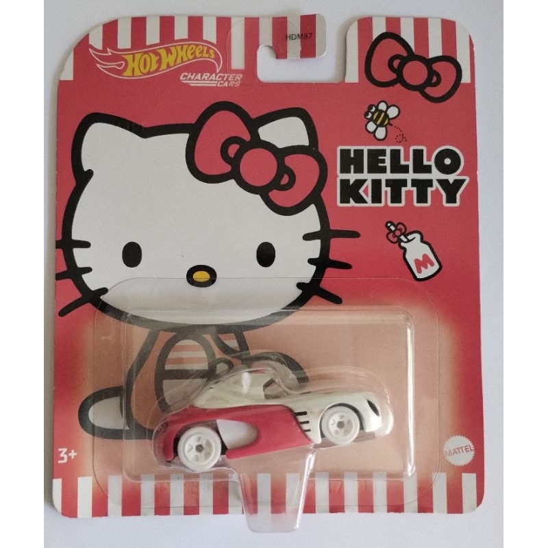 Hot Wheels Character Cars Hello Kitty | Shopee Brasil