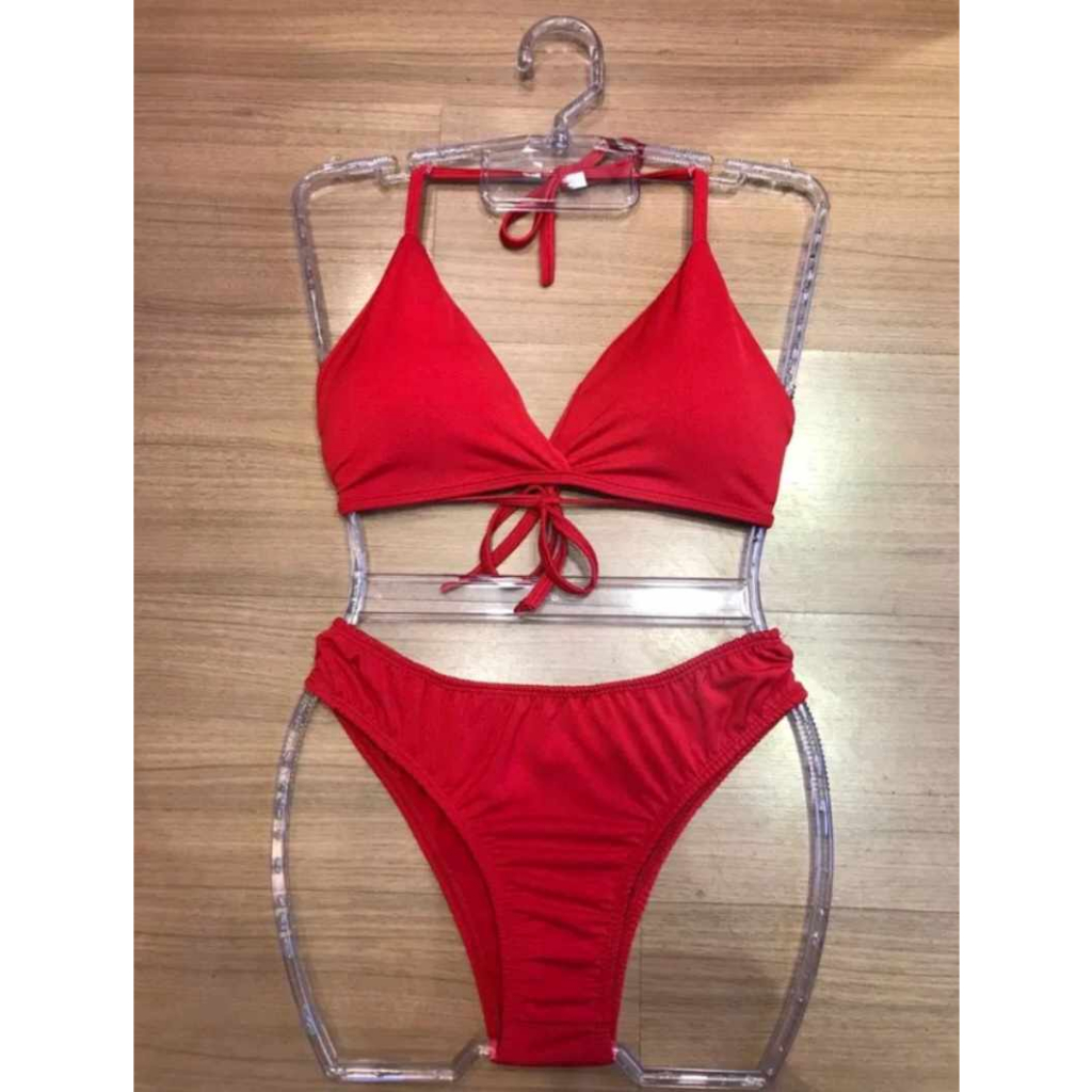 Conjunto Biquini Asa Delta Feminino Biquini Marquinha de Fita Moda ...