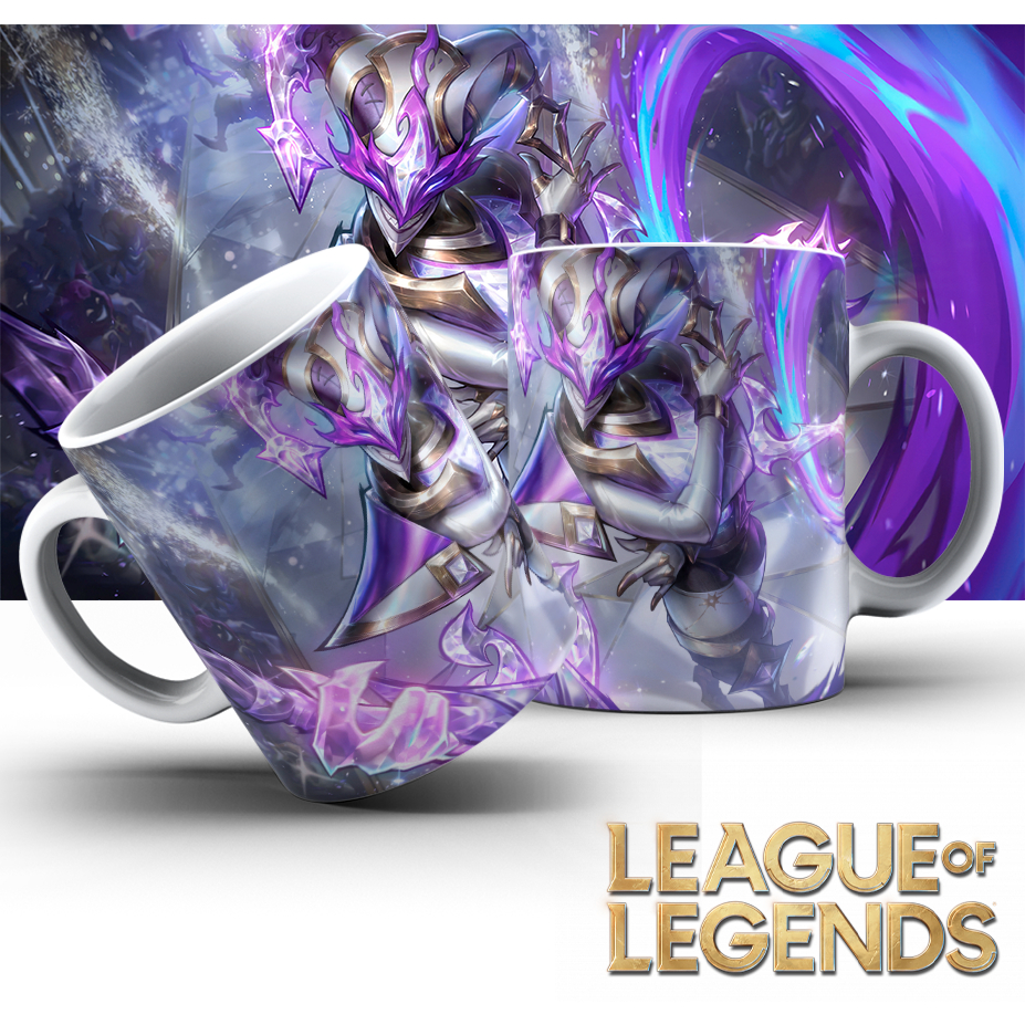 Caneca Shaco Soul Fighter Edição de Prestígio League of Legends lol ...