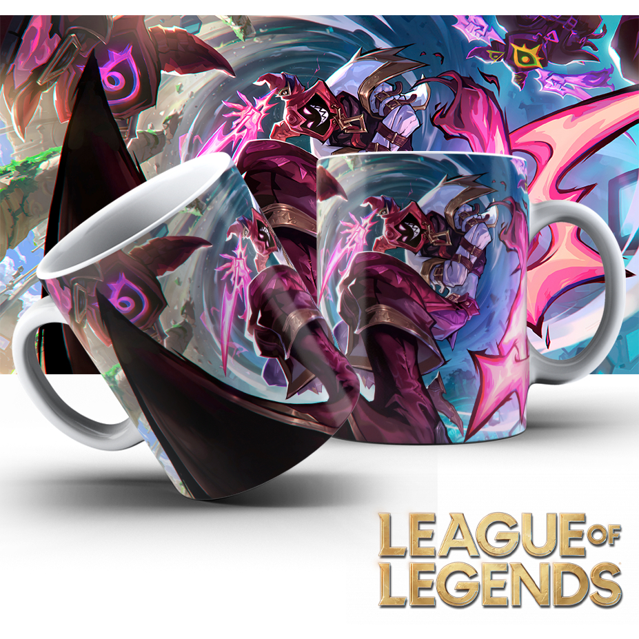 Caneca Shaco Soul Fighter League of Legends Personalizada Lol Presente ...