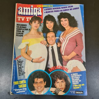Revista Amiga 1986 / Paulo Ricardo RPM Mara Maravilha Luma de Oliveira / Bloch | Shopee Brasil
