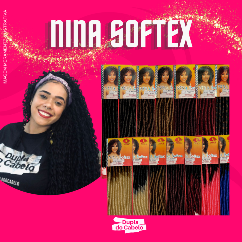 Cabelo Nina Softex Cacheado Original Crochet Braids | Shopee Brasil