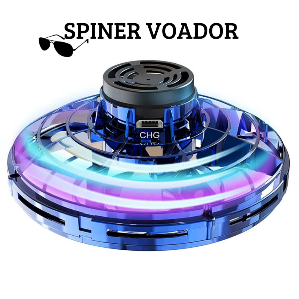 Spinner Voador LED ORIGINAL Drone USB Flying Spinner brinquedo infantil ...