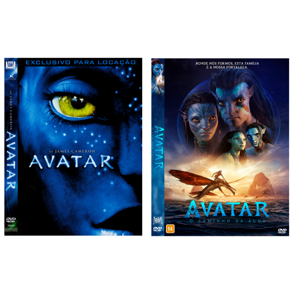 Dvd Filmes Coleção - Avatar / Dublado e Legendado | Shopee Brasil