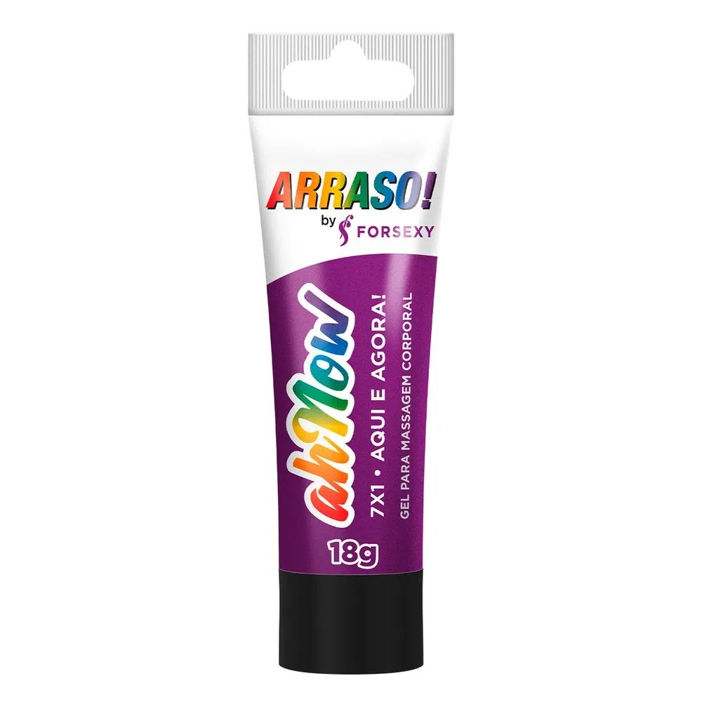 Gel Anal Sem Dor Lubrificante AhNow Arraso 7x1 18g | Shopee Brasil