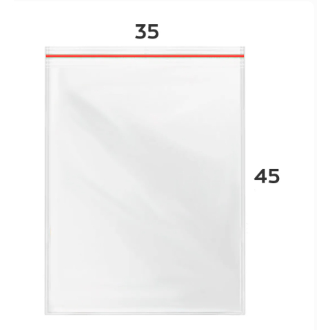 Saco Zip Abre e Fecha Hermético N12 - 35x45 - C/ 50 Unid. | Shopee Brasil