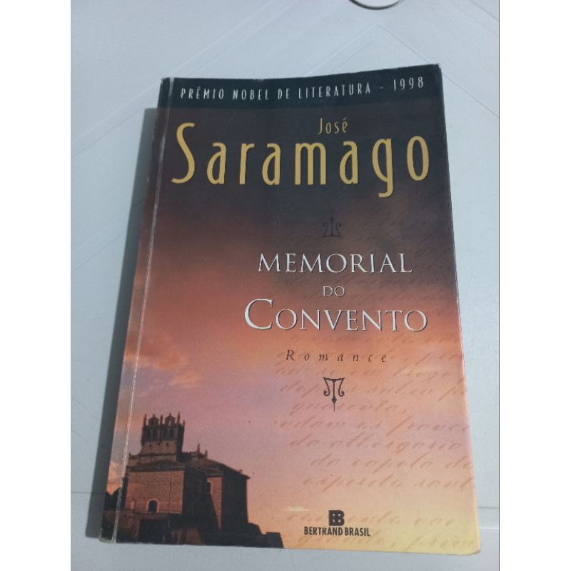 Memorial do Convento de José Saramago Livro | Shopee Brasil