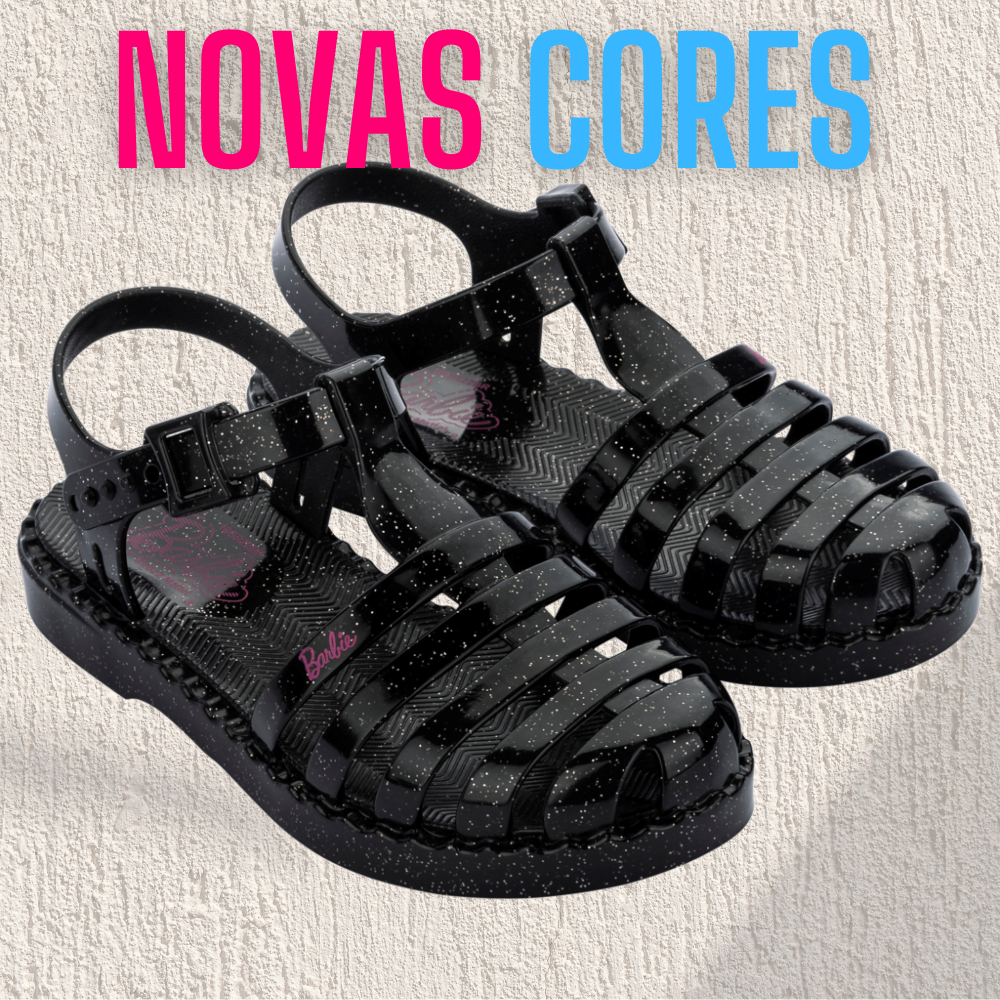MELISSINHA BARBIE DUO SANDALIA ARANHA INFANTIL | Shopee Brasil