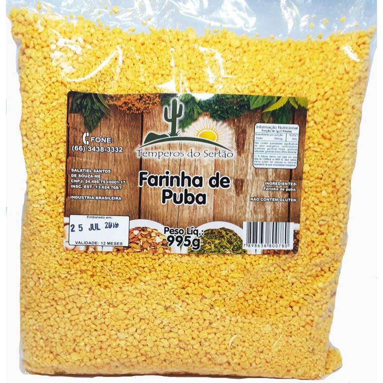 Farinha Puba 995G | Shopee Brasil