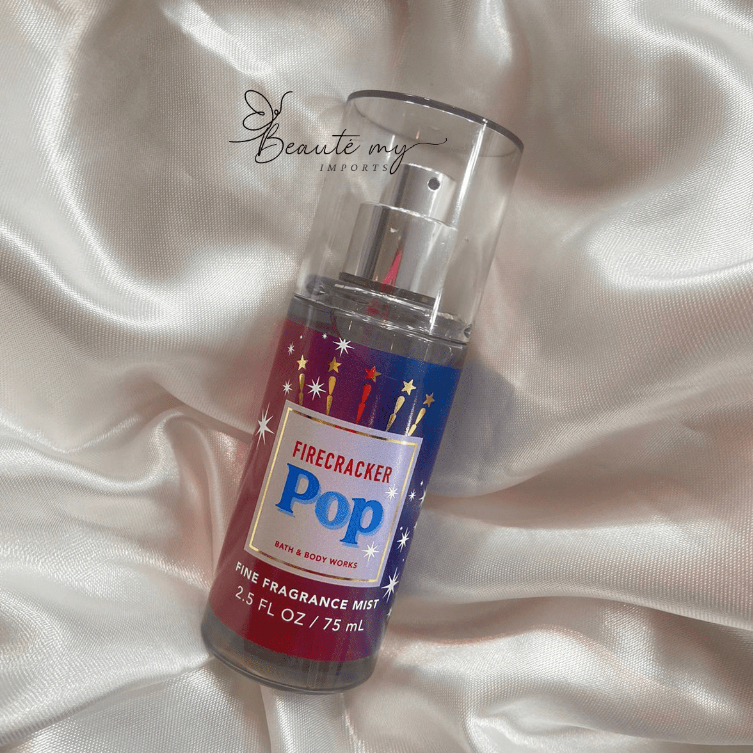 Bath & Body Works Mini Body Splash Firecracker Pop | Shopee Brasil