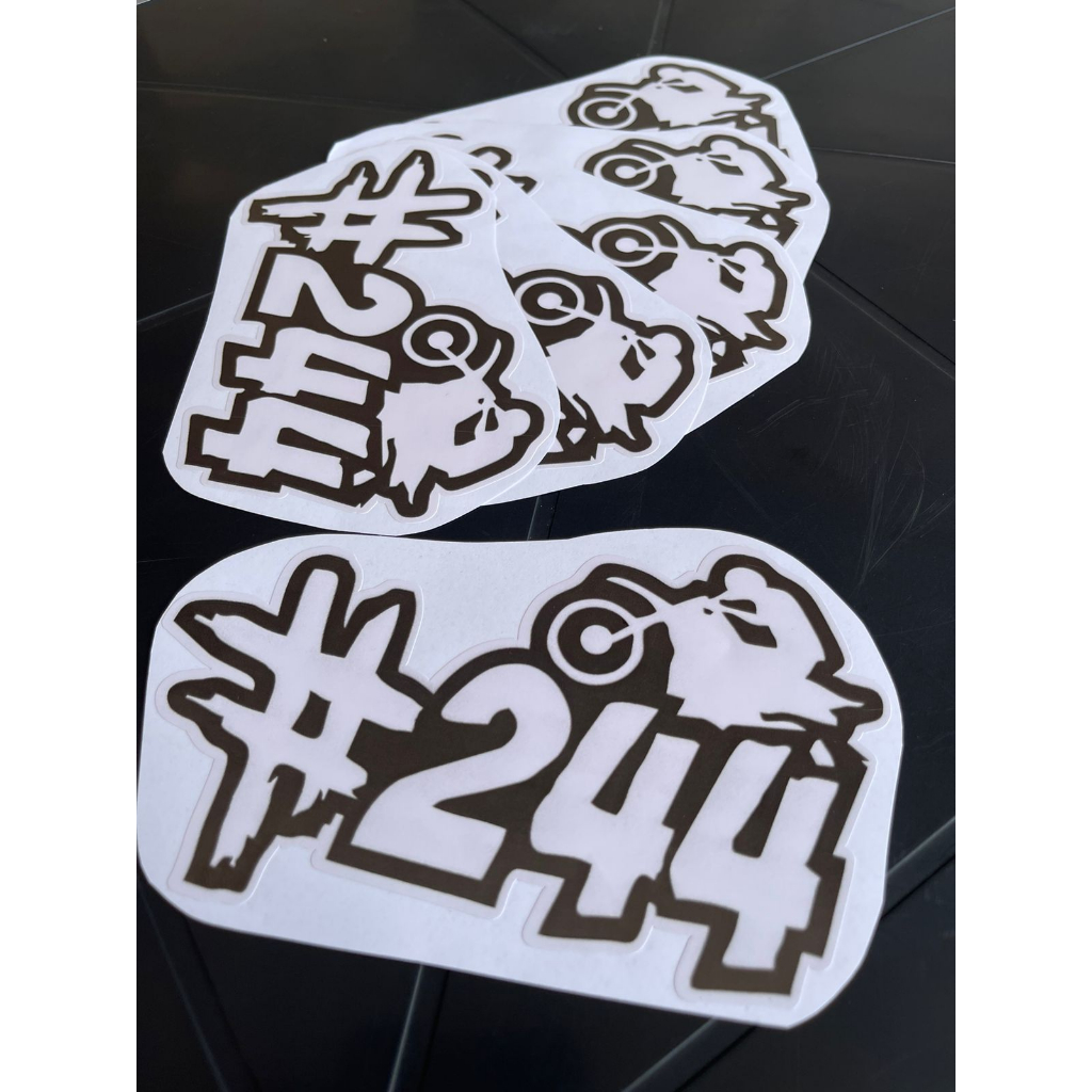 Adesivo #244 stikers para moto, capacete, veiculos, escolar | Shopee Brasil