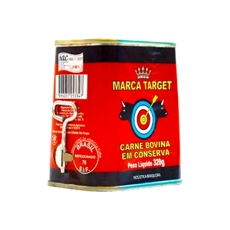 Carne Bovina Em Conserva 320g - Target | Shopee Brasil