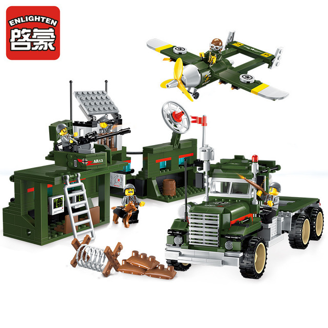 Base Militar Kit Completo Da Enlighten - 687 Pcs - Original | Shopee Brasil