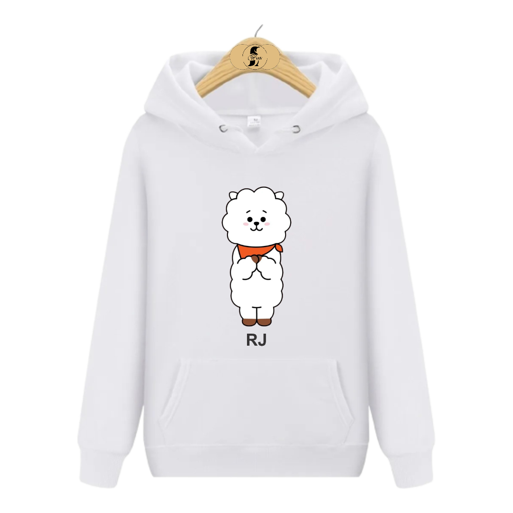 Moletom Modelo Canguru BTS RJ Mascote | Shopee Brasil