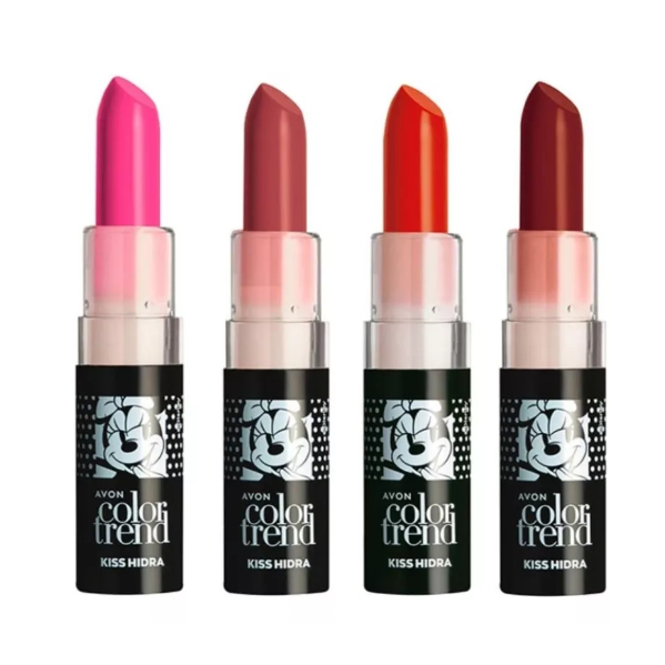 Avon Color Trend Coleção Disney Batom Minnie Kiss Hidra - 3,6g | Shopee ...