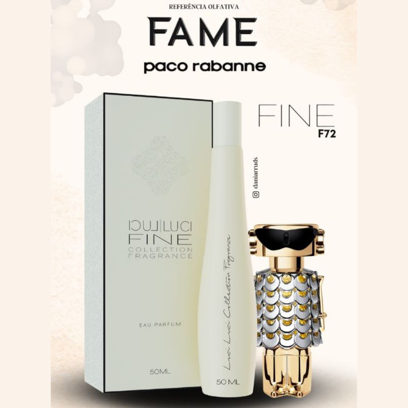 Perfume Feminino Luci Luci Fine F72i (Fame) Eau de Parfum | Shopee Brasil