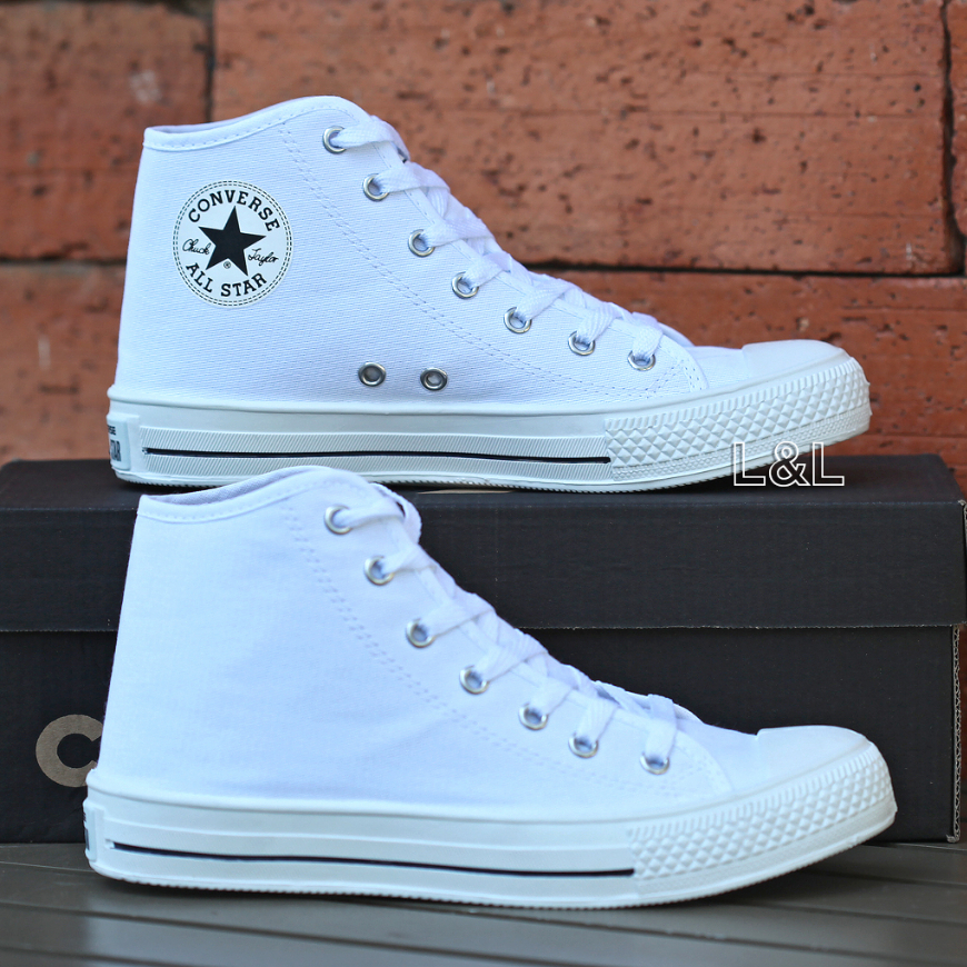 Tênis All Star Botinha Cano Alto Promoção | Shopee Brasil