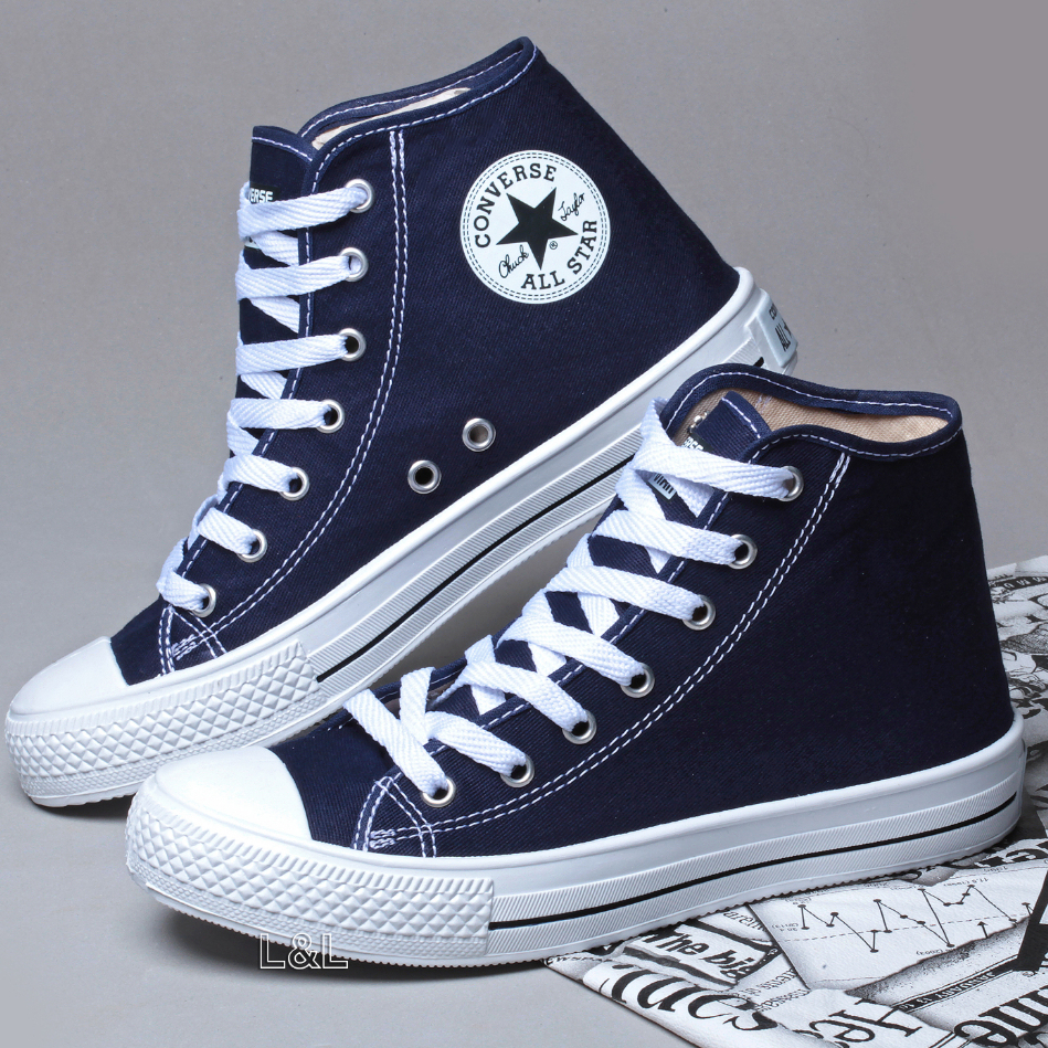 Tênis All Star Botinha Cano Alto Promoção | Shopee Brasil