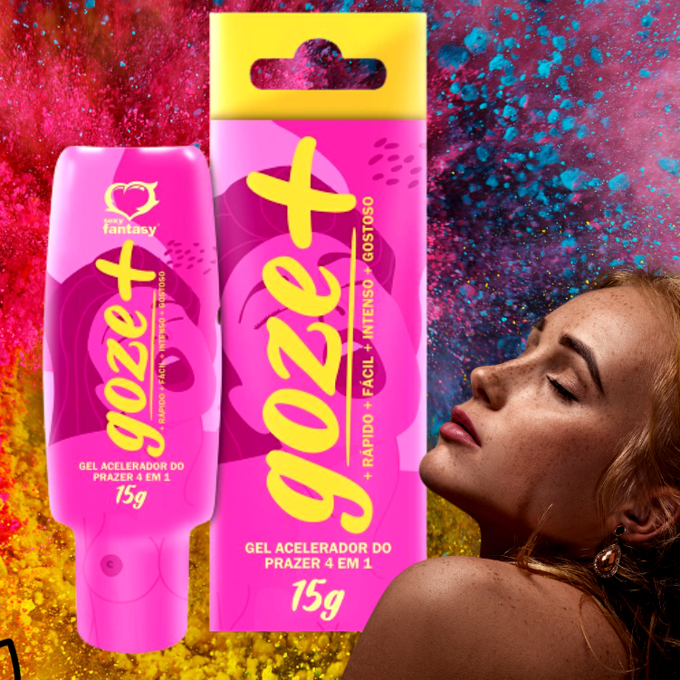 Goze Mais Gel excitante Feminino | Shopee Brasil