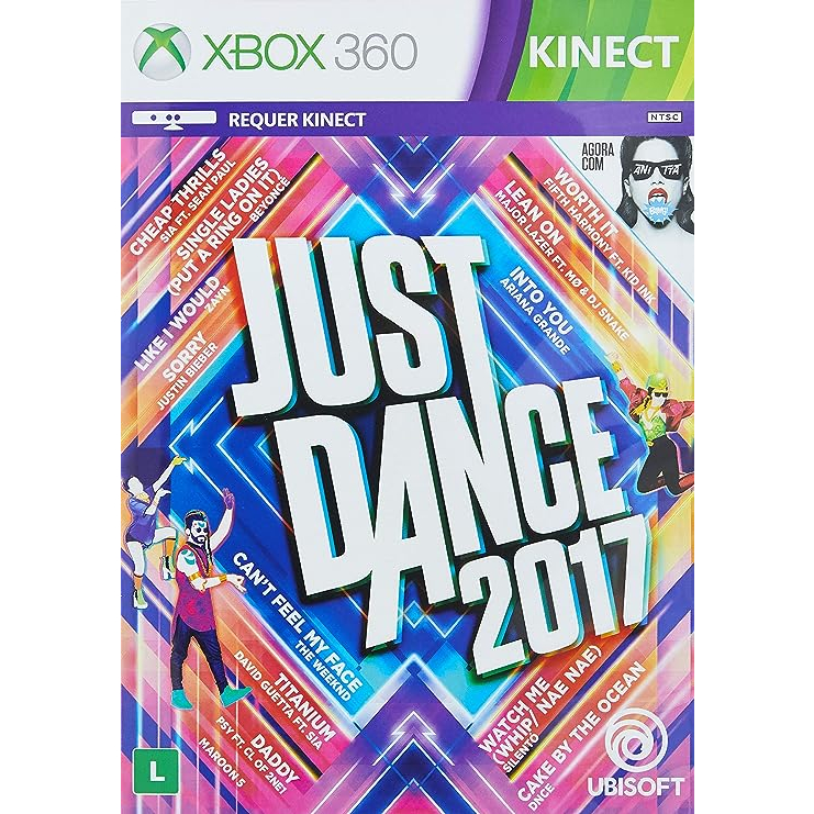 KINECT JUST DANCE 2017 - XBOX 360 MÍDIA FÍSICA ORIGINAL - X360 | Shopee ...