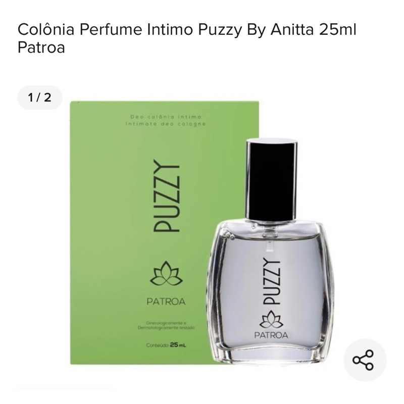 Perfume íntimo Anitta 25ml | Shopee Brasil