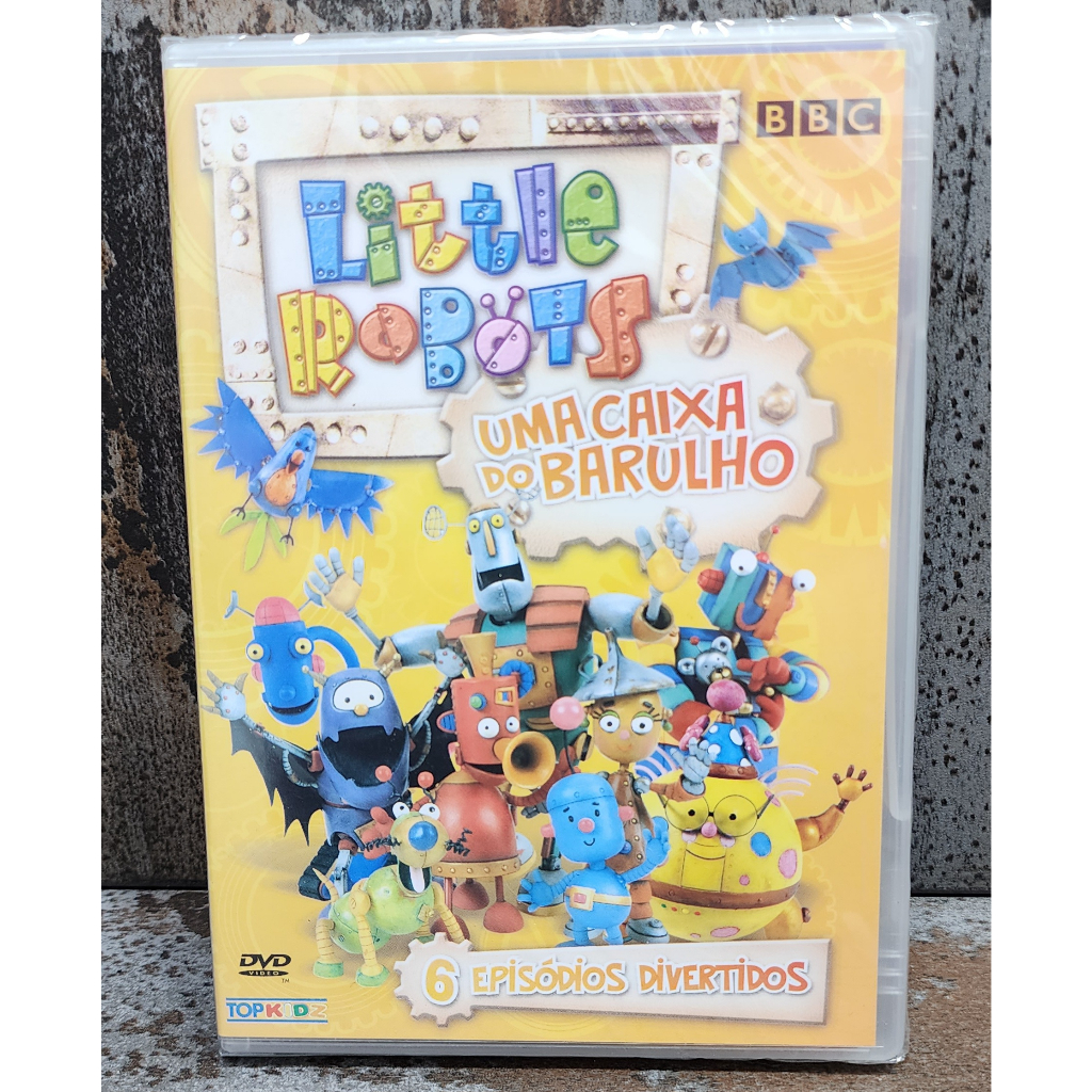 DVD Little Robots Um Caixa do barulho - Lacrado - Dublado | Shopee Brasil