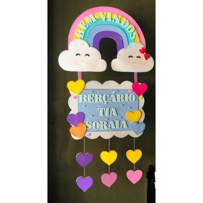 BEM VINDOS EM EVA (chuva de amor). | Shopee Brasil