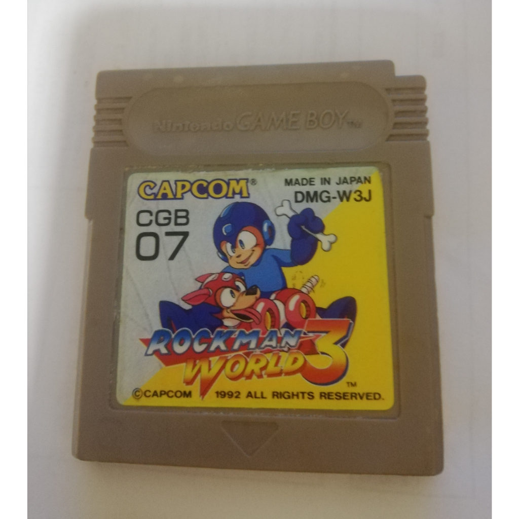 Rockman World 3 Original Japonês Megaman Gameboy | Shopee Brasil