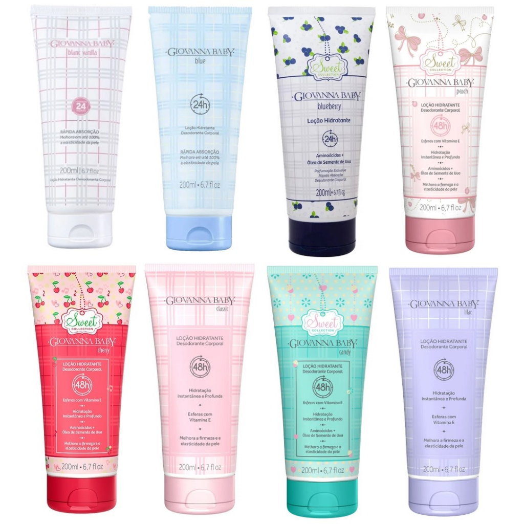Hidratante Corporal Giovanna Baby 200ml | Shopee Brasil