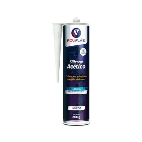 SILICONE ACETICO PRETO 260G | Shopee Brasil