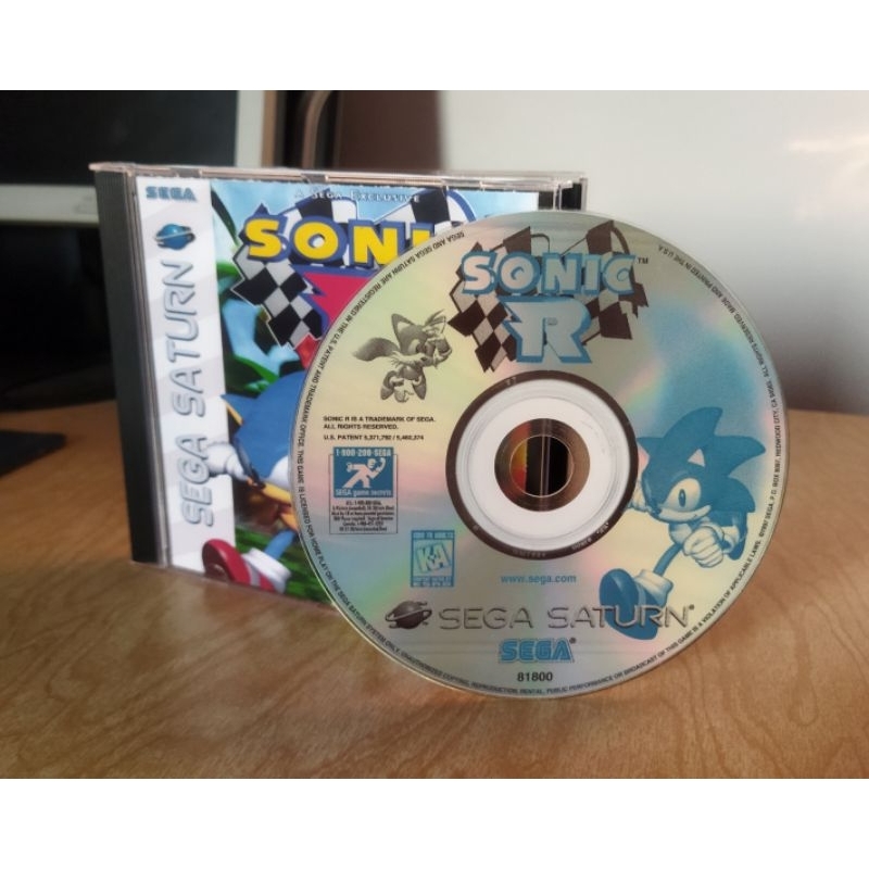 Sonic R Sega Saturn | Shopee Brasil