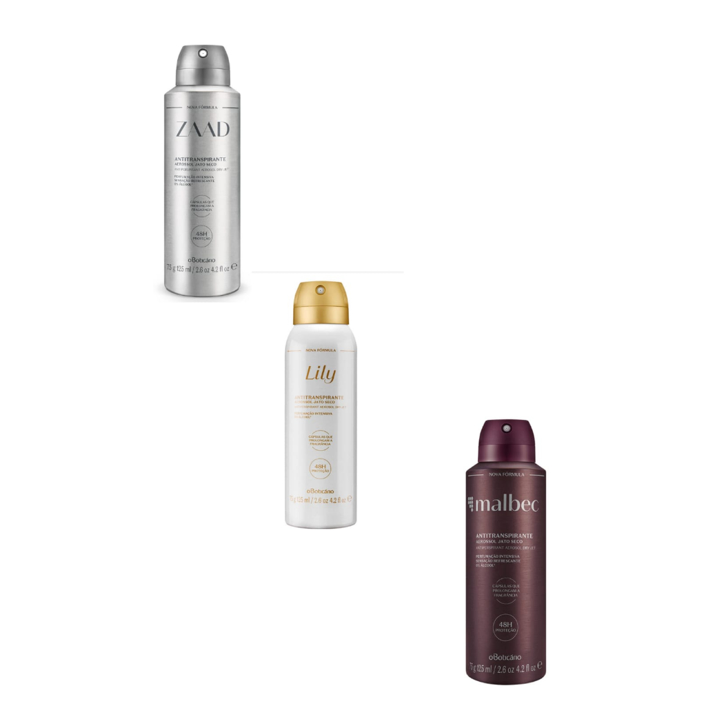 Desodorante Antitranspirante Aerosol Lily, Malbec, Zaad, The Blend ...