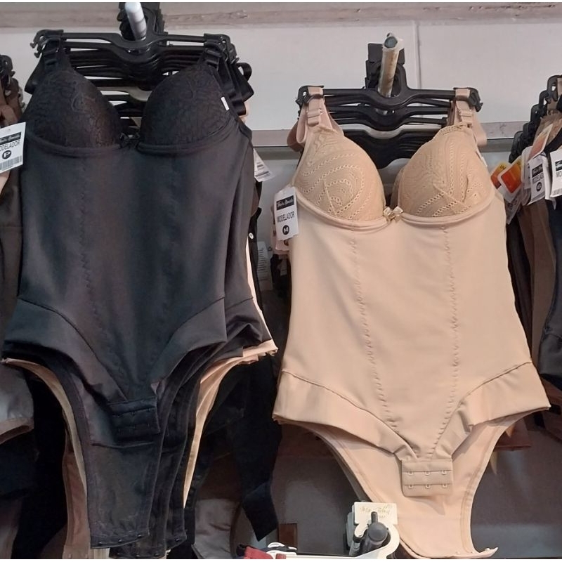 Cinta body modeladora feminina redutora, com bojo. | Shopee Brasil
