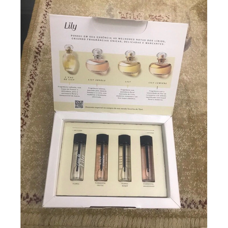 Kit Lily Boticário | Shopee Brasil