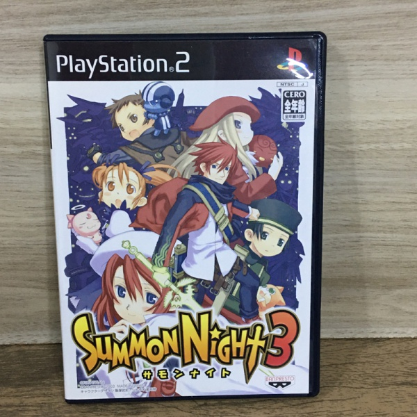 Jogo Summon Night 3 Original Completo Banpresto Ps2 | Shopee Brasil