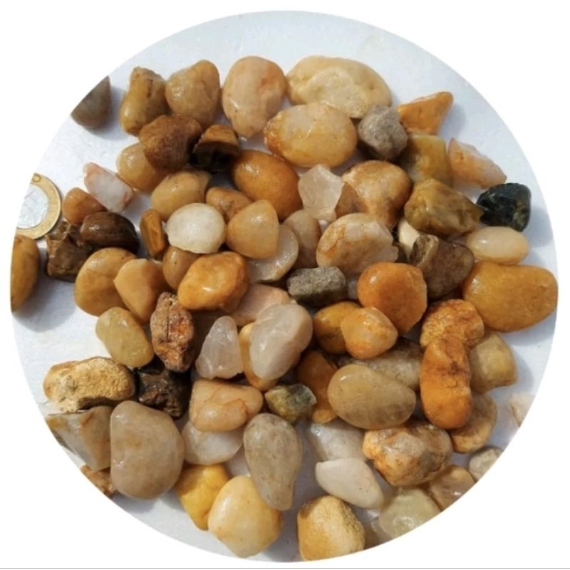 Pedras para Jardinagem Direto do Rio - Pacotes 10kg | Shopee Brasil