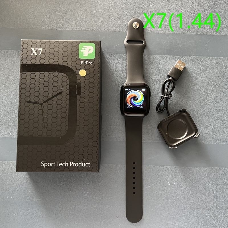 Relógio Smartwatch X7 Iwo 9 Face Troca Foto Faz Ligação | Shopee Brasil