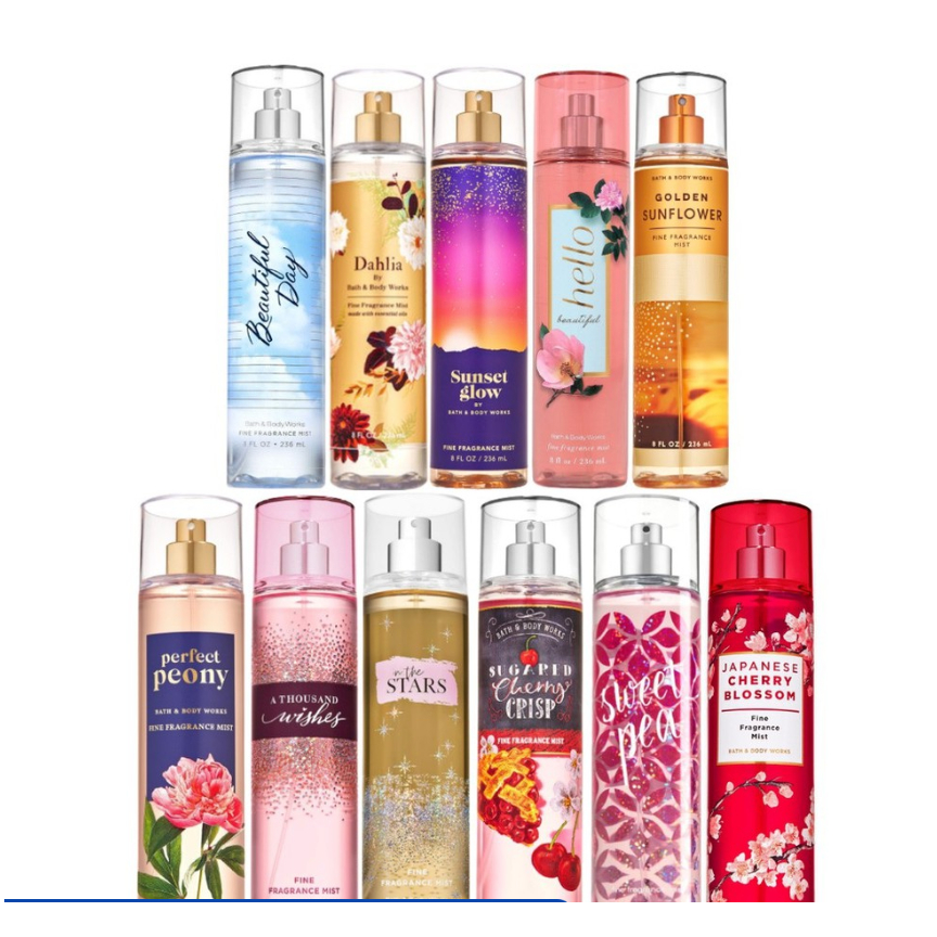 Body Splash Bath & Body Works | Shopee Brasil