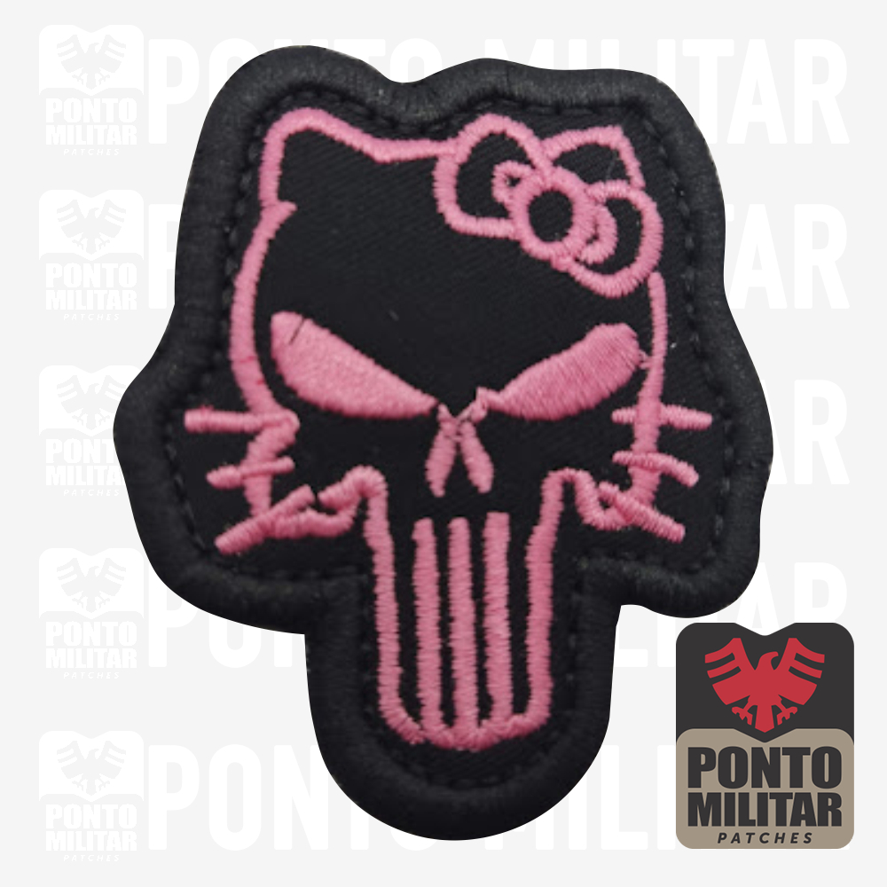 Hello kitty Patch justiceiro Airsoft - Ponto militar | Shopee Brasil