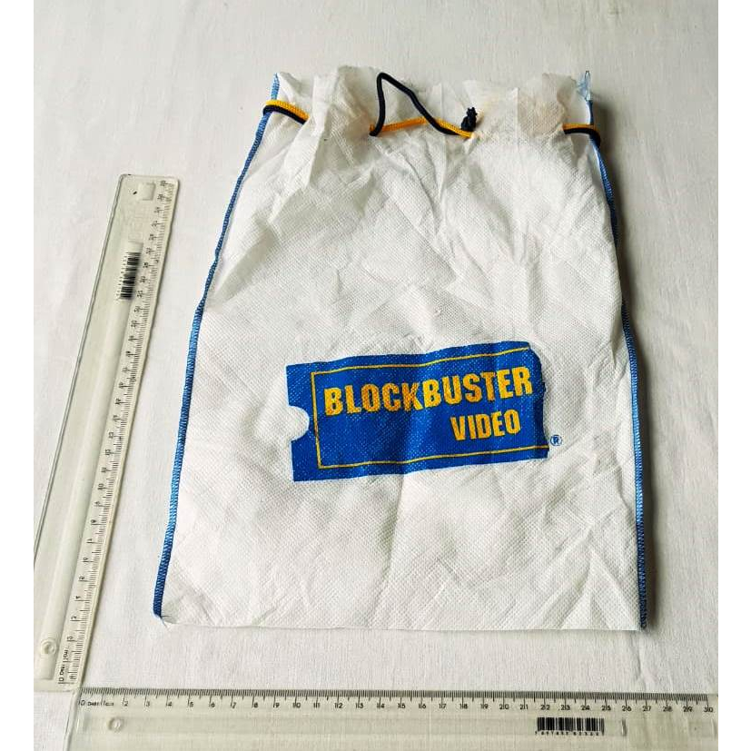 Colecionável - Antiga Sacolinha da Locadora Blockbuster | Shopee Brasil