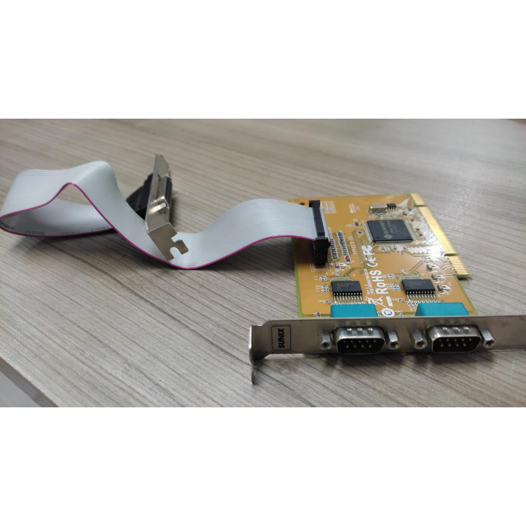Placa Serial Pci LPT1 SEMI NOVO | Shopee Brasil