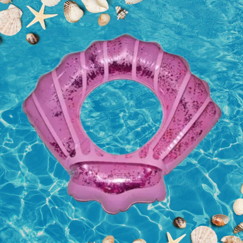 Boia Circular Concha Sereia Mar Boia paa Piscina Menina Infantil ...