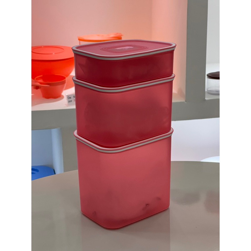 kit Baseline Rosa Original Tupperware | Shopee Brasil