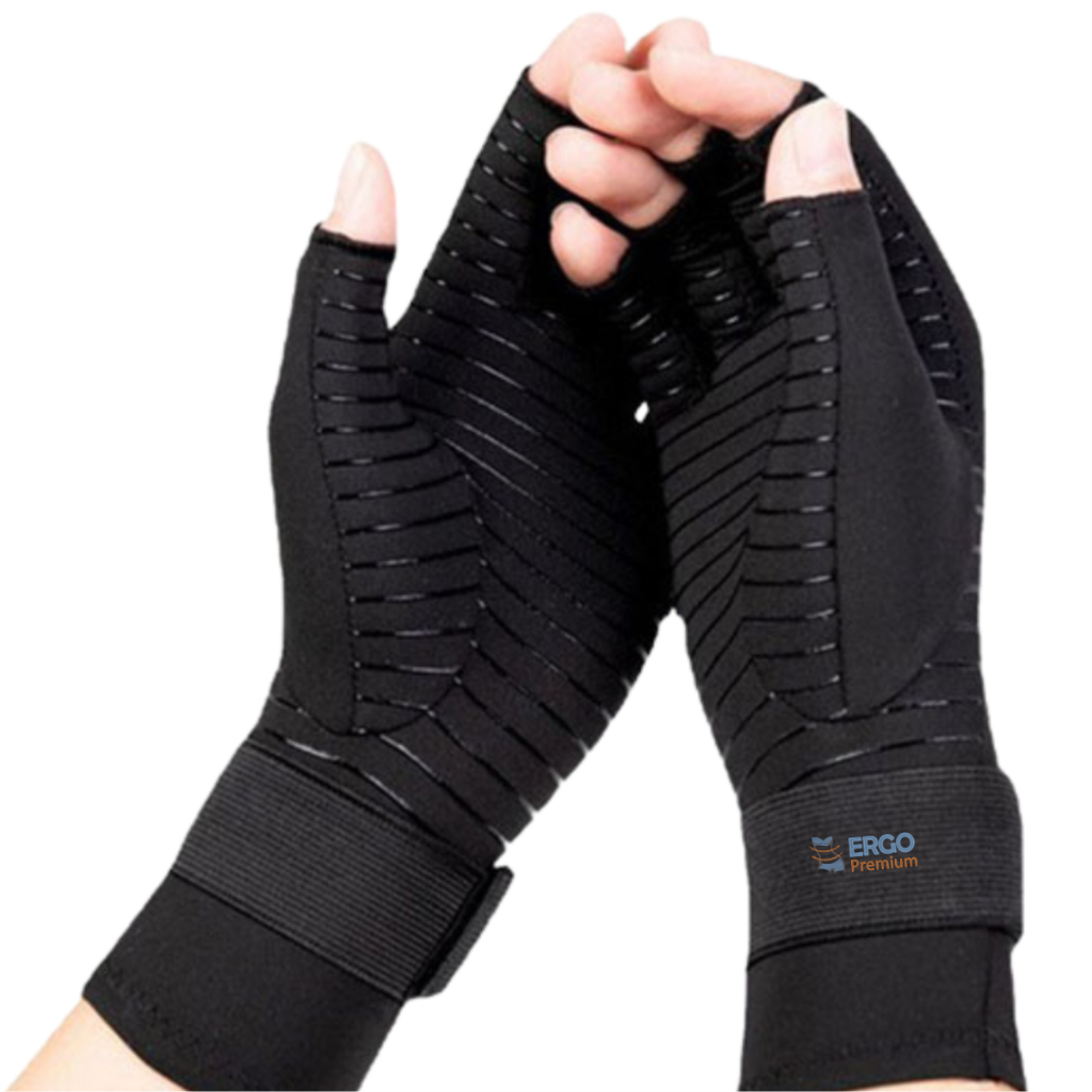 Par Luva Compressão Tratamento Para Túnel do Carpo e Artrite | Shopee ...