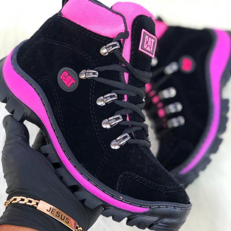 Bota Feminina Caterpillar CAT | Shopee Brasil