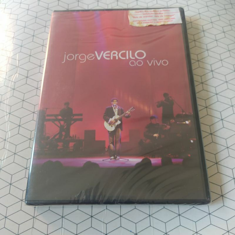 Dvd original lacrado Jorge Vercilo ao vivo | Shopee Brasil