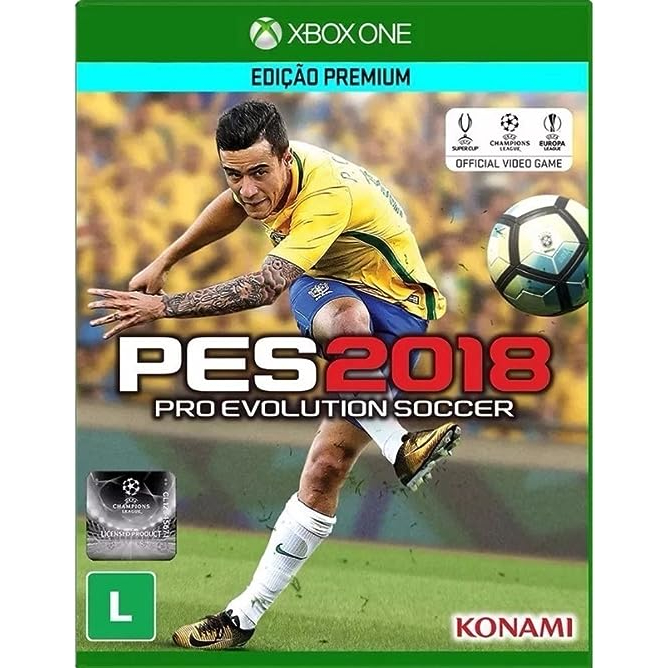PES 2018 - PRO EVOLUTION SOCCER 2018 - XBOX ONE MIDIA FISICA ORIGINAL ...
