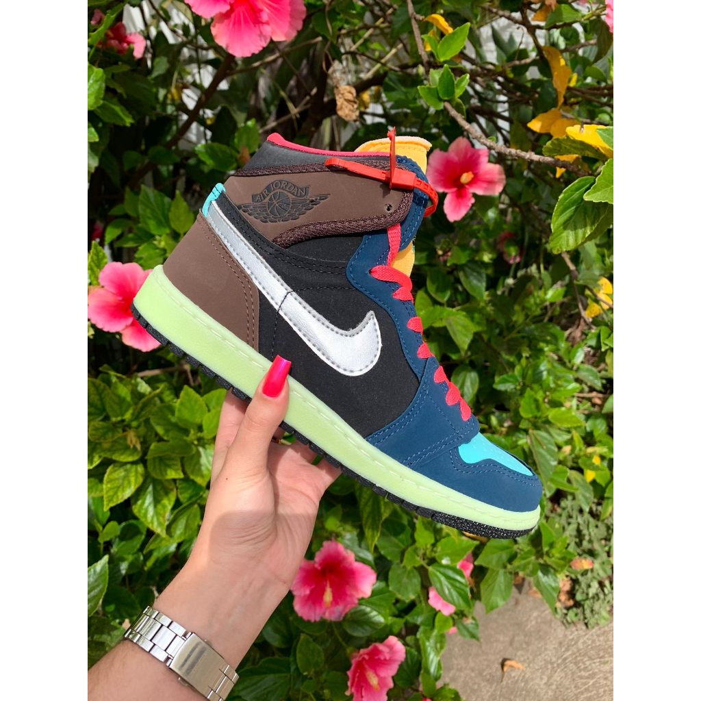 Bota AJ- Tokyo Unissex- Envio Rápido (Acompanha 2 cadarço, 1 preto 1 ...